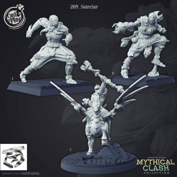 Kolgrim, 75mm – ForgeLord.3D Fantasy Miniatures