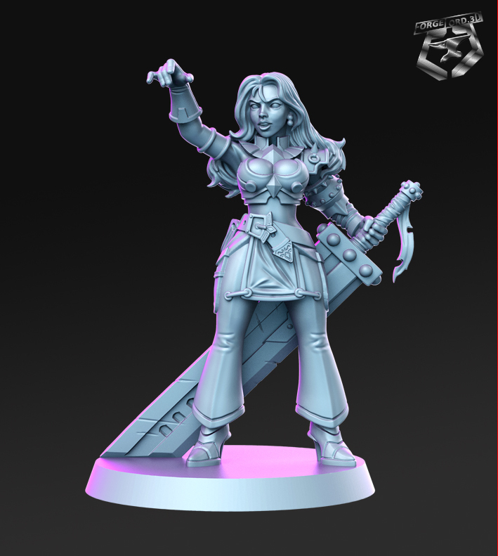 Margie - ForgeLord.3D Fantasy Miniatures