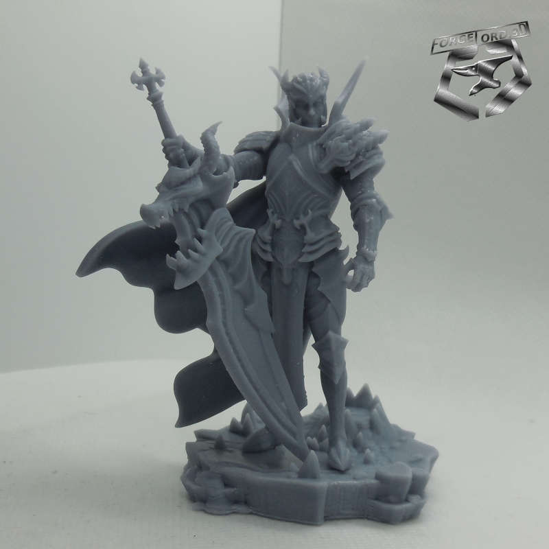 Knight statue 75mm - ForgeLord.3D Fantasy Miniatures