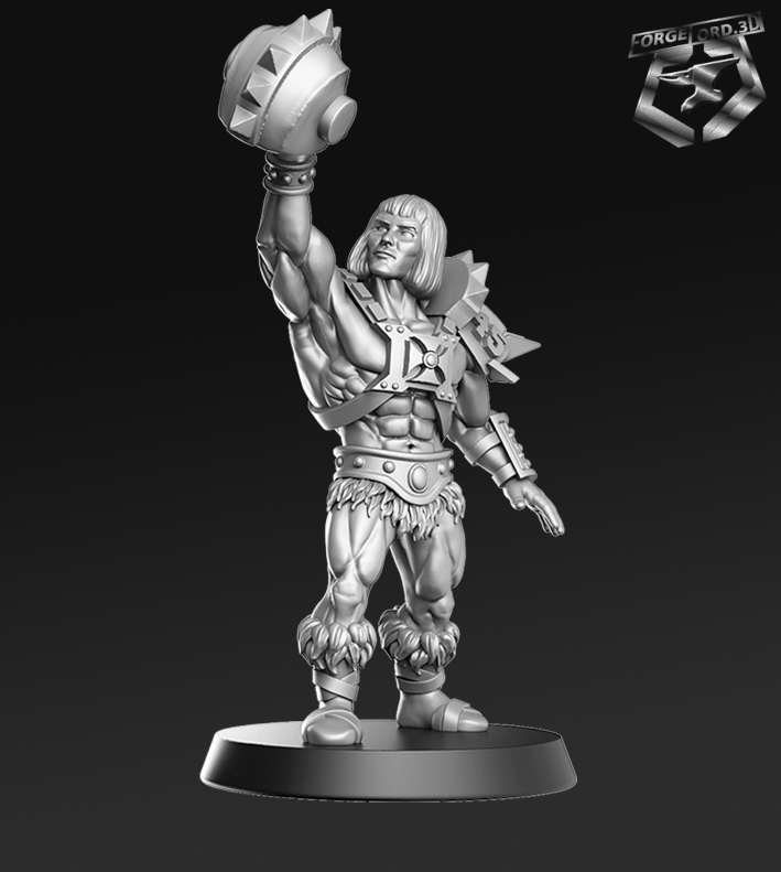 The Man - ForgeLord.3D Fantasy Miniatures