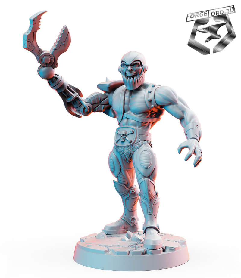 Maw Face with Trapclaw - ForgeLord.3D Fantasy Miniatures