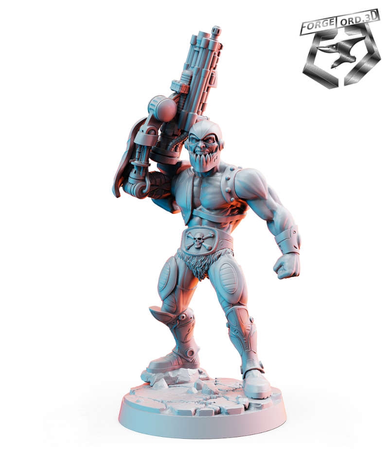 Maw Face - ForgeLord.3D Fantasy Miniatures