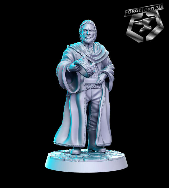 King Rollo Pendurio - ForgeLord.3D Fantasy Miniatures
