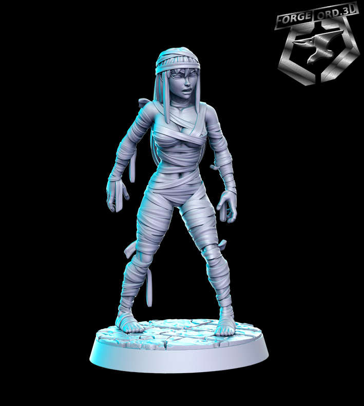 Mummy - ForgeLord.3D Fantasy Miniatures