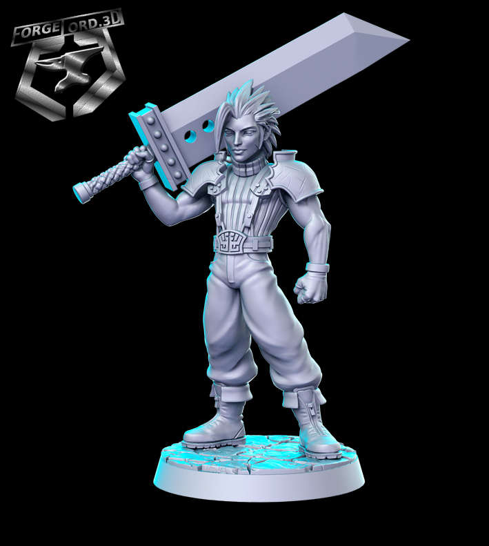 Cerulean Dragon - ForgeLord.3D Fantasy Miniatures