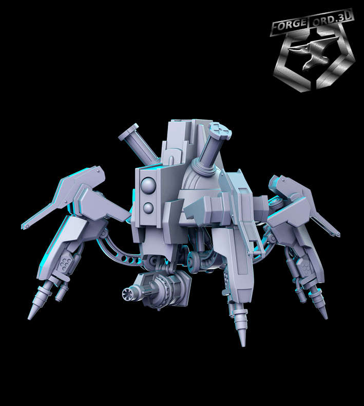 Blast Ray - ForgeLord.3D Fantasy Miniatures