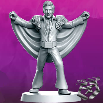 Elvis - ForgeLord.3D Fantasy Miniatures