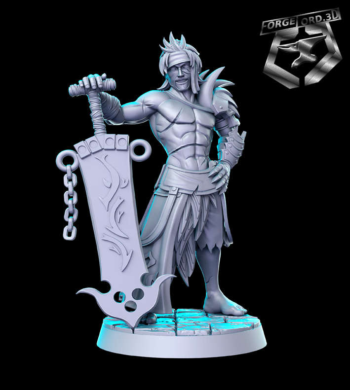 Jecht - ForgeLord.3D Fantasy Miniatures