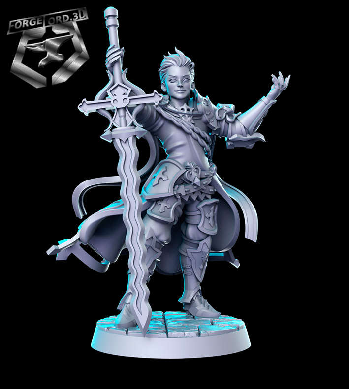 Percival - ForgeLord.3D Fantasy Miniatures