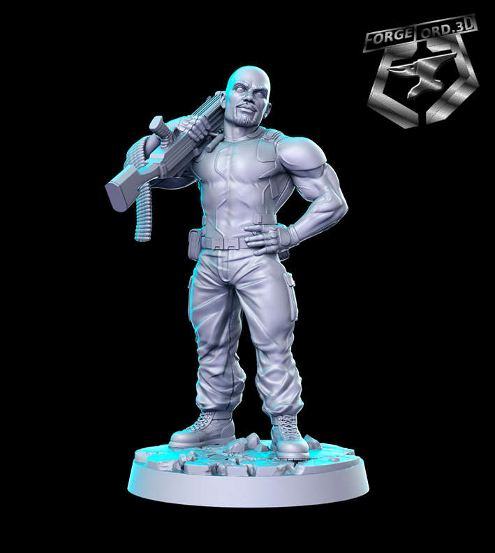 Roadblock - ForgeLord.3D Fantasy Miniatures