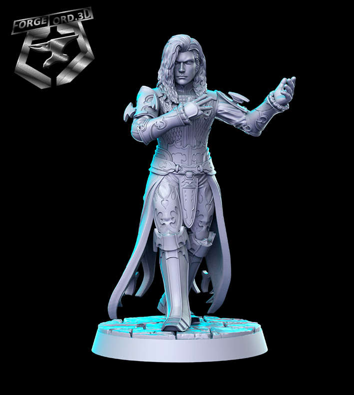 Vayne Carudas Solidor - ForgeLord.3D Fantasy Miniatures