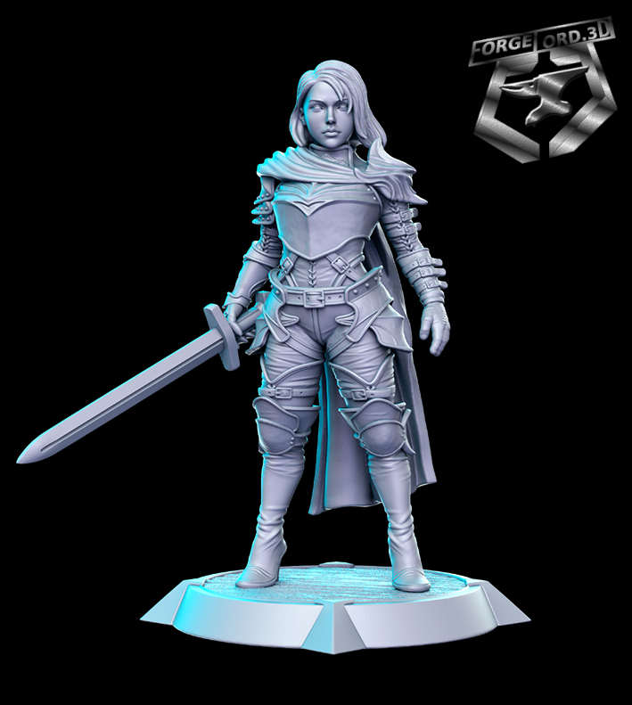 Elma - ForgeLord.3D Fantasy Miniatures