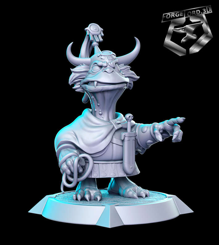 Orc Captain The Return of the King - ForgeLord.3D Fantasy Miniatures