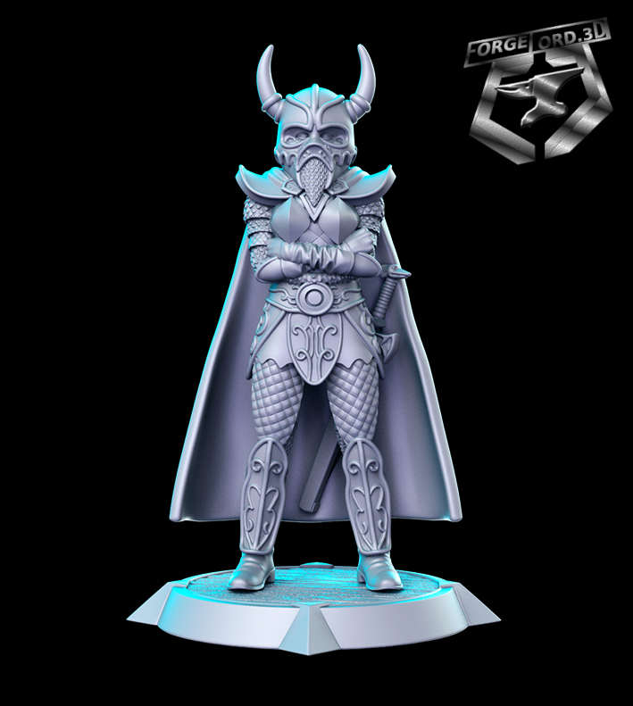 Kitiara - ForgeLord.3D Fantasy Miniatures