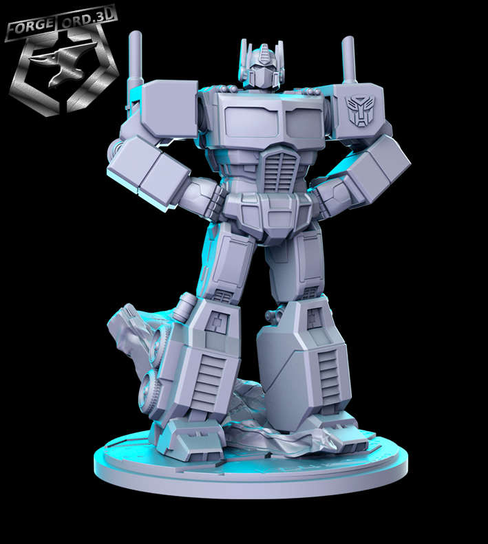 Optimus Prime - ForgeLord.3D Fantasy Miniatures