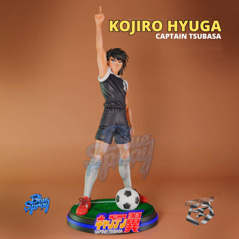 Kojirō Hyūga, statue 1/10 - ForgeLord.3D Fantasy Miniatures