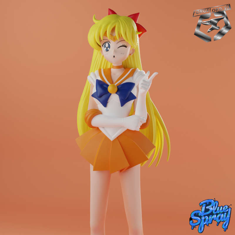 Minako Aino - Sailor Venus, statue 1/10 - ForgeLord.3D Fantasy Miniatures