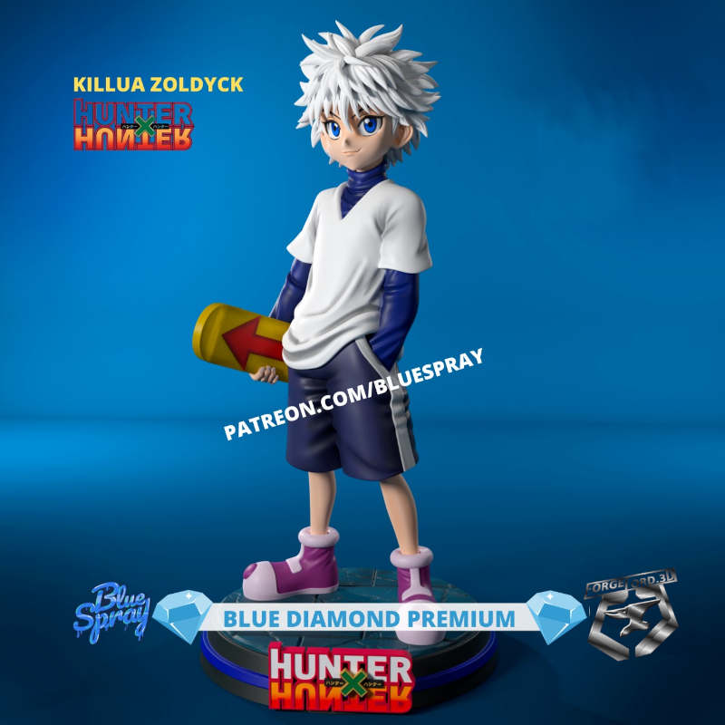 Killua Zoldyck, statue 1/10 - ForgeLord.3D Fantasy Miniatures