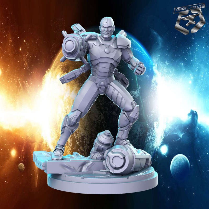 Cyborg - ForgeLord.3D Fantasy Miniatures