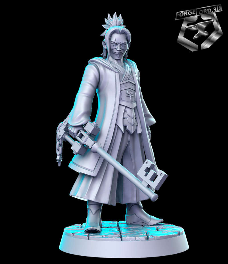 Eraqus kingdom hearts - ForgeLord.3D Fantasy Miniatures