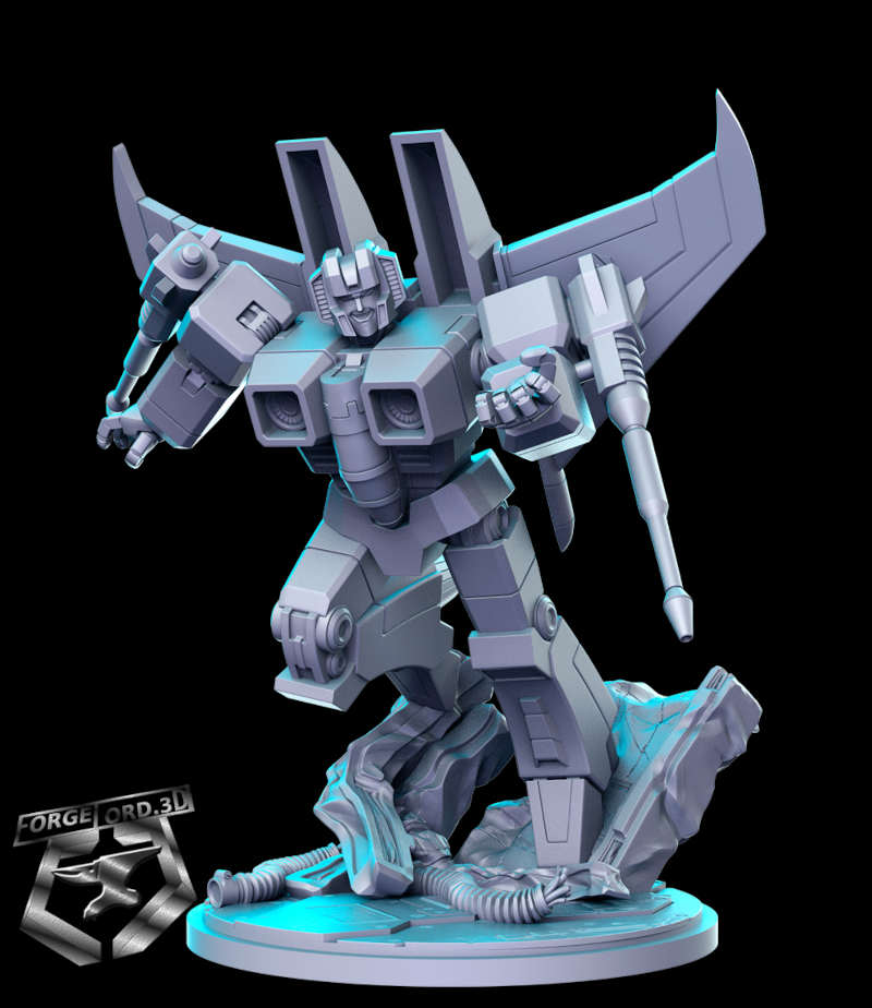 Starscream - ForgeLord.3D Fantasy Miniatures