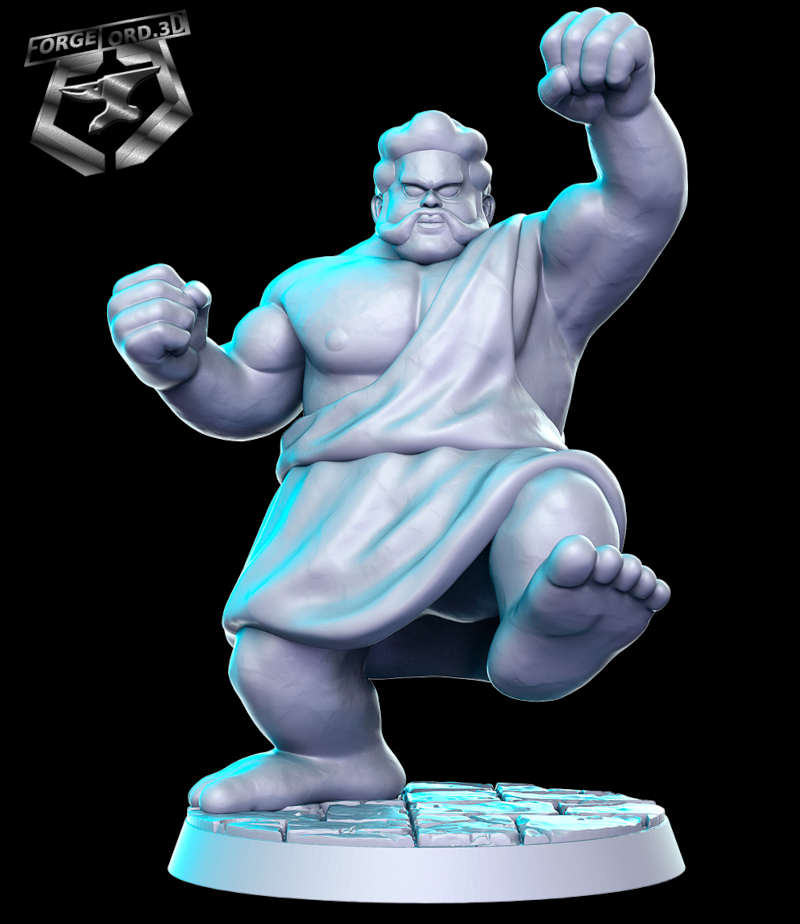 Stoneman - ForgeLord.3D Fantasy Miniatures