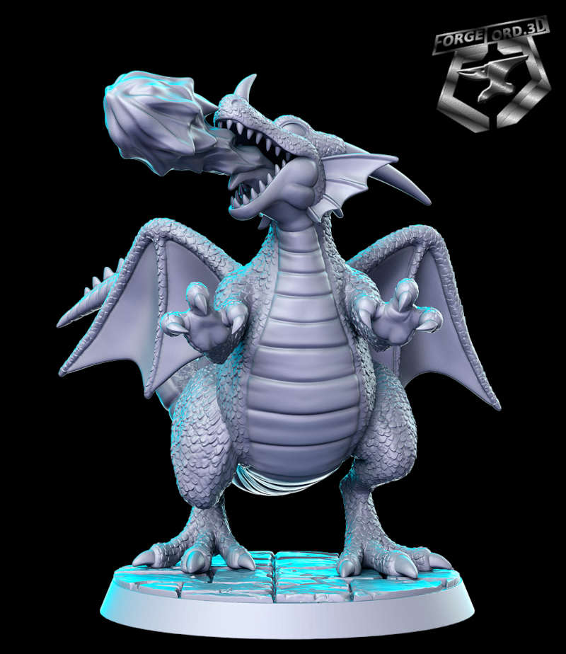 Dragonform - ForgeLord.3D Fantasy Miniatures