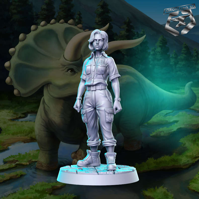 Ellie - ForgeLord.3D Fantasy Miniatures