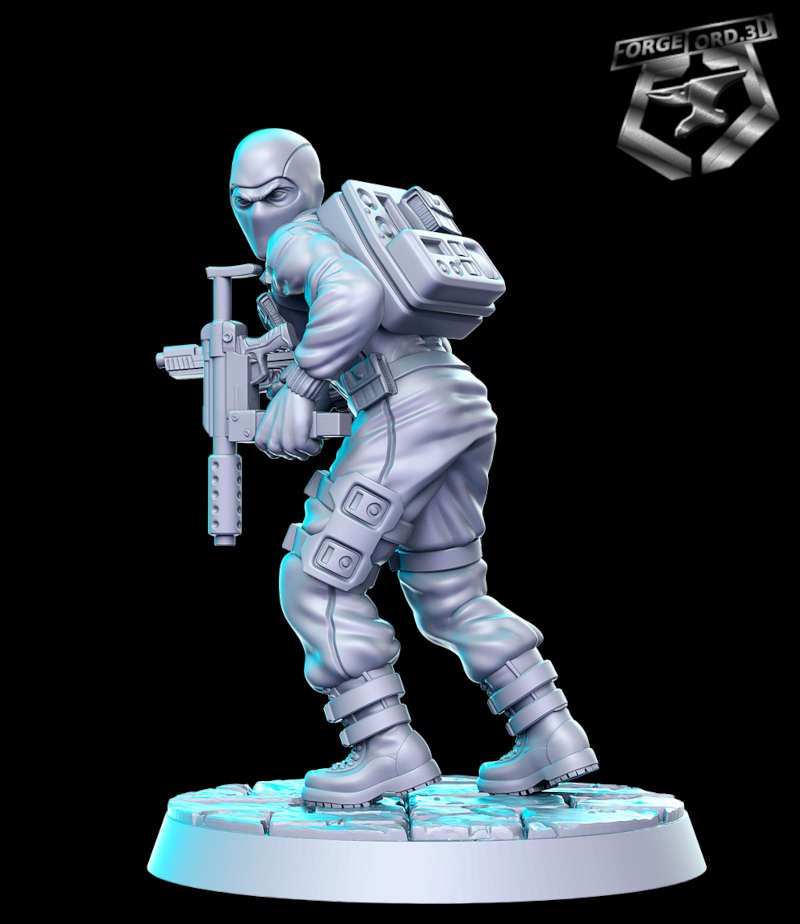 Gijoe Firefly - ForgeLord.3D Fantasy Miniatures