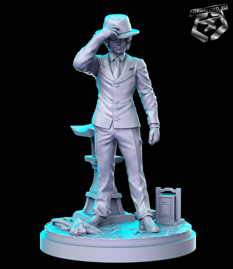 Muzan, statue 75mm - ForgeLord.3D Fantasy Miniatures