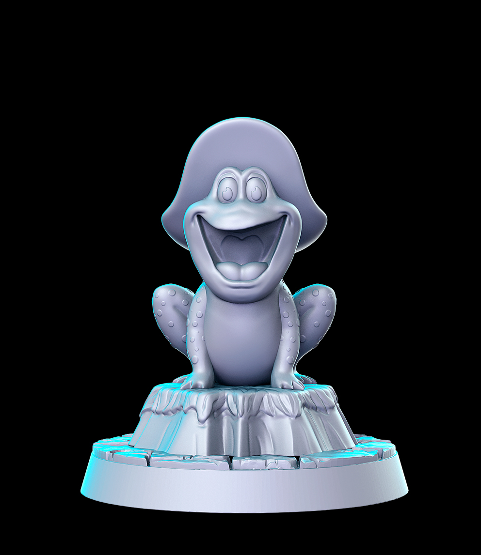 Brer Frog - ForgeLord.3D Fantasy Miniatures