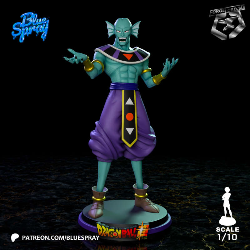 Genne, statue 1/10 - ForgeLord.3D Fantasy Miniatures